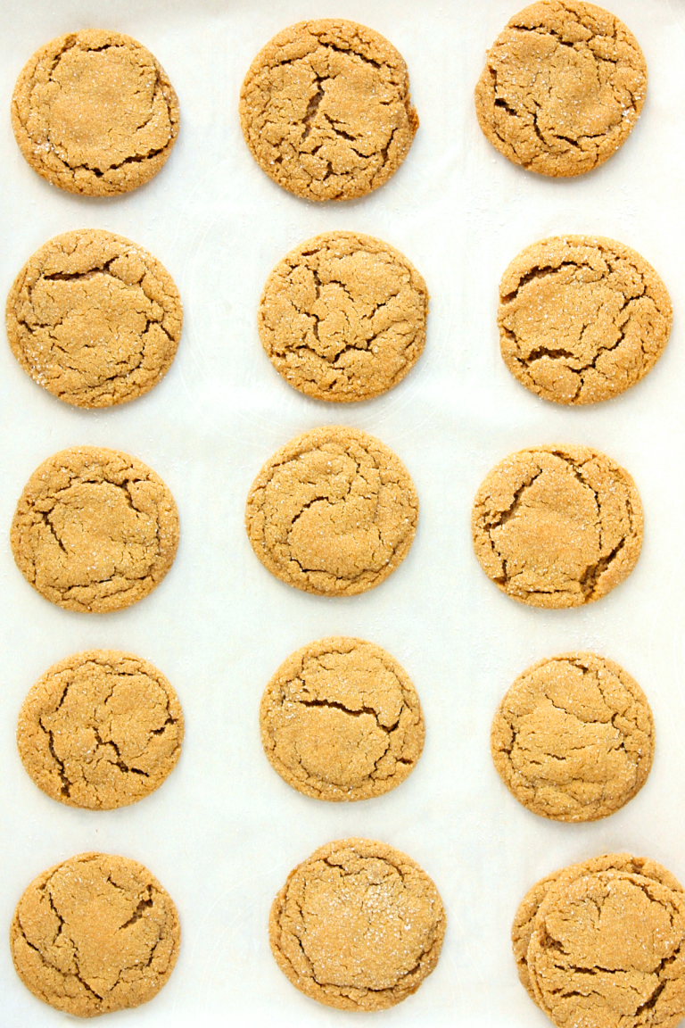 Holiday Favorite Ginger Snap Cookies - Monday Sunday Kitchen