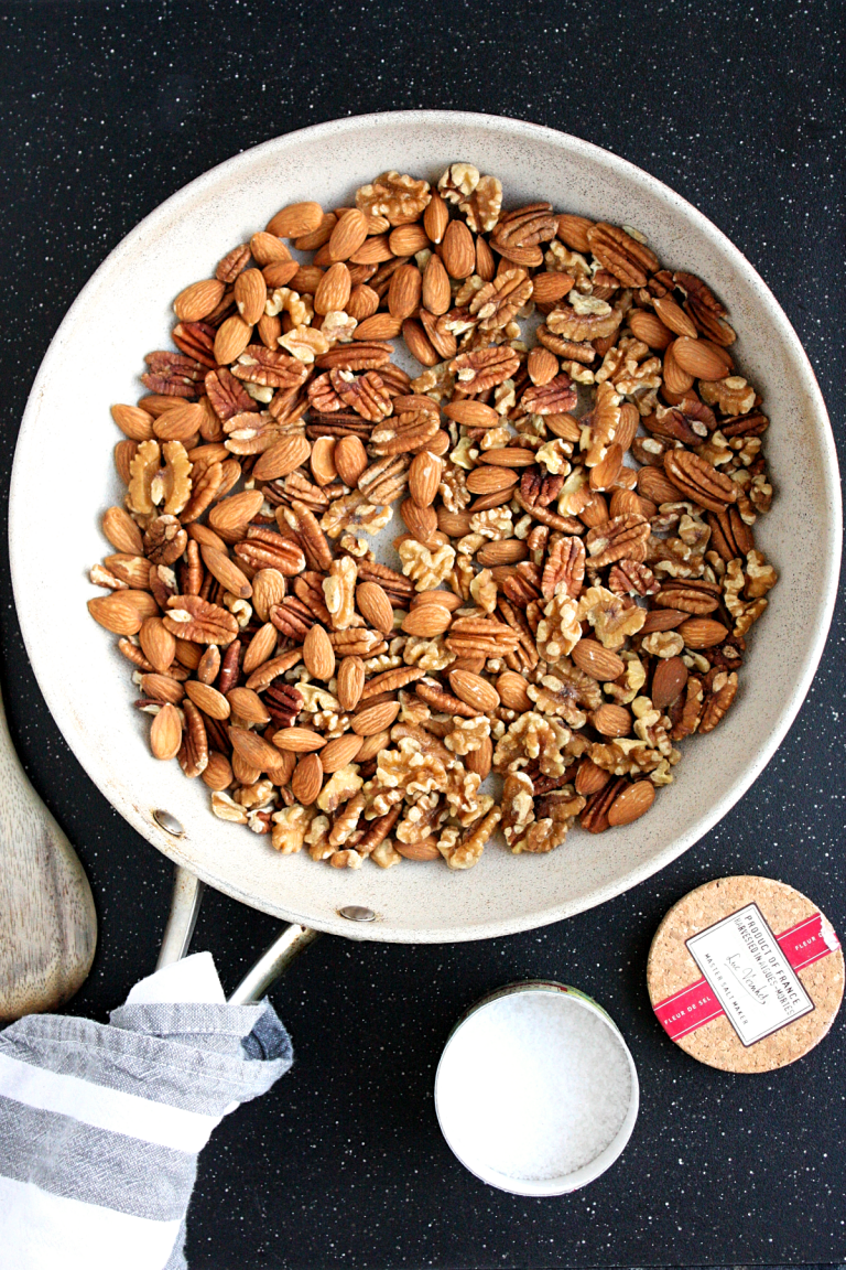 Toasted Maple Mixed Nuts - Monday Sunday Kitchen