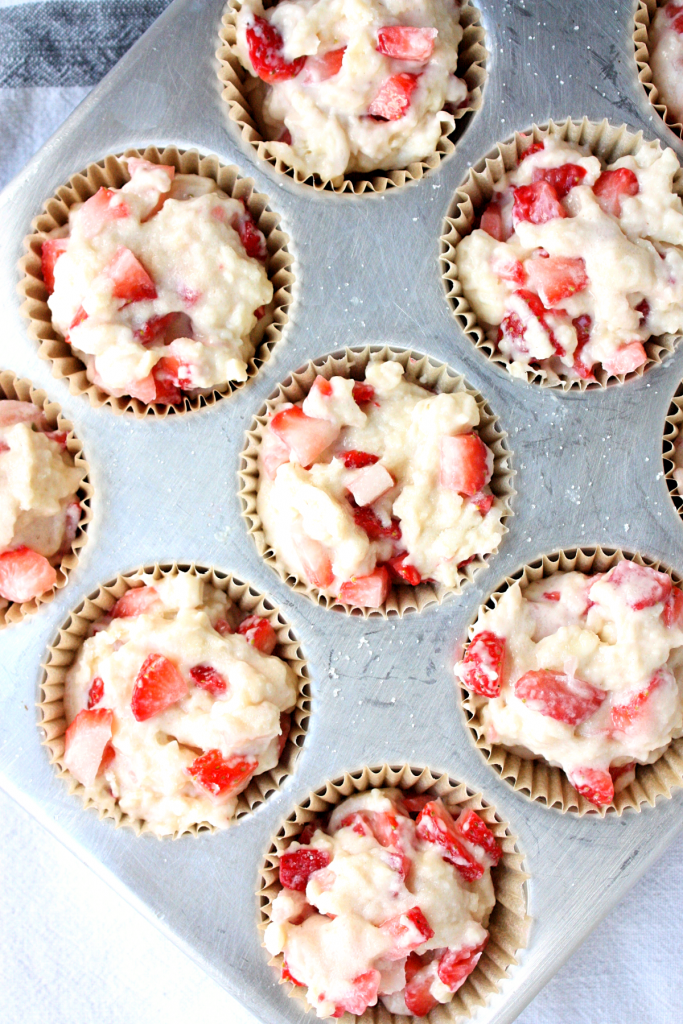 Strawberry Shortcake Muffins Recipe - Monday Sunday Kitchen