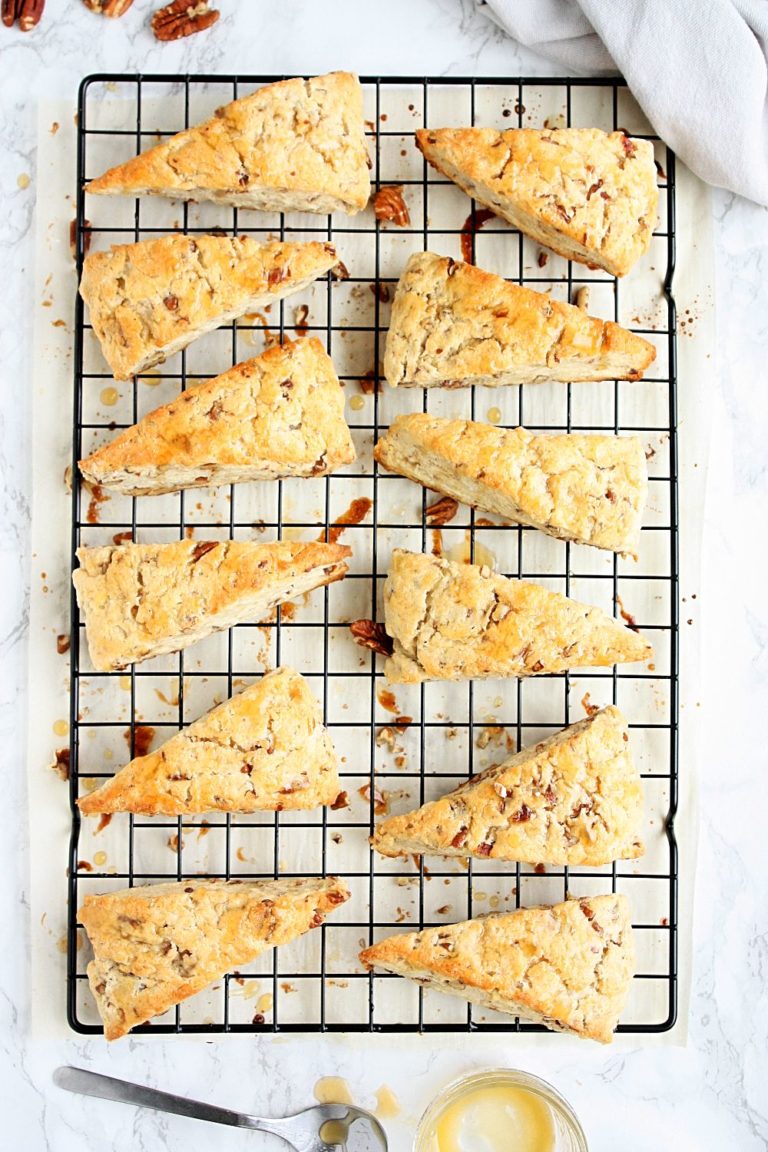 Maple Pecan Scones - Monday Sunday Kitchen